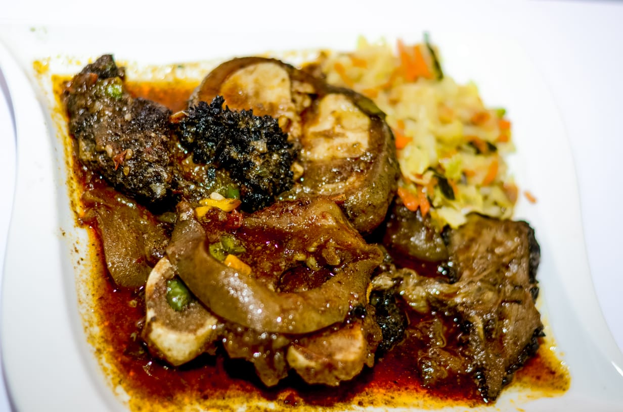 Pap & Gwanda & Magulu - Khanoni Restaurant